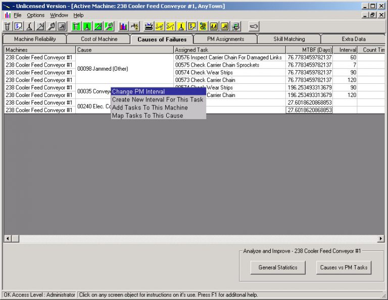 Reliability Analysis Software | Reliability Software | MTBF Software – CMMS